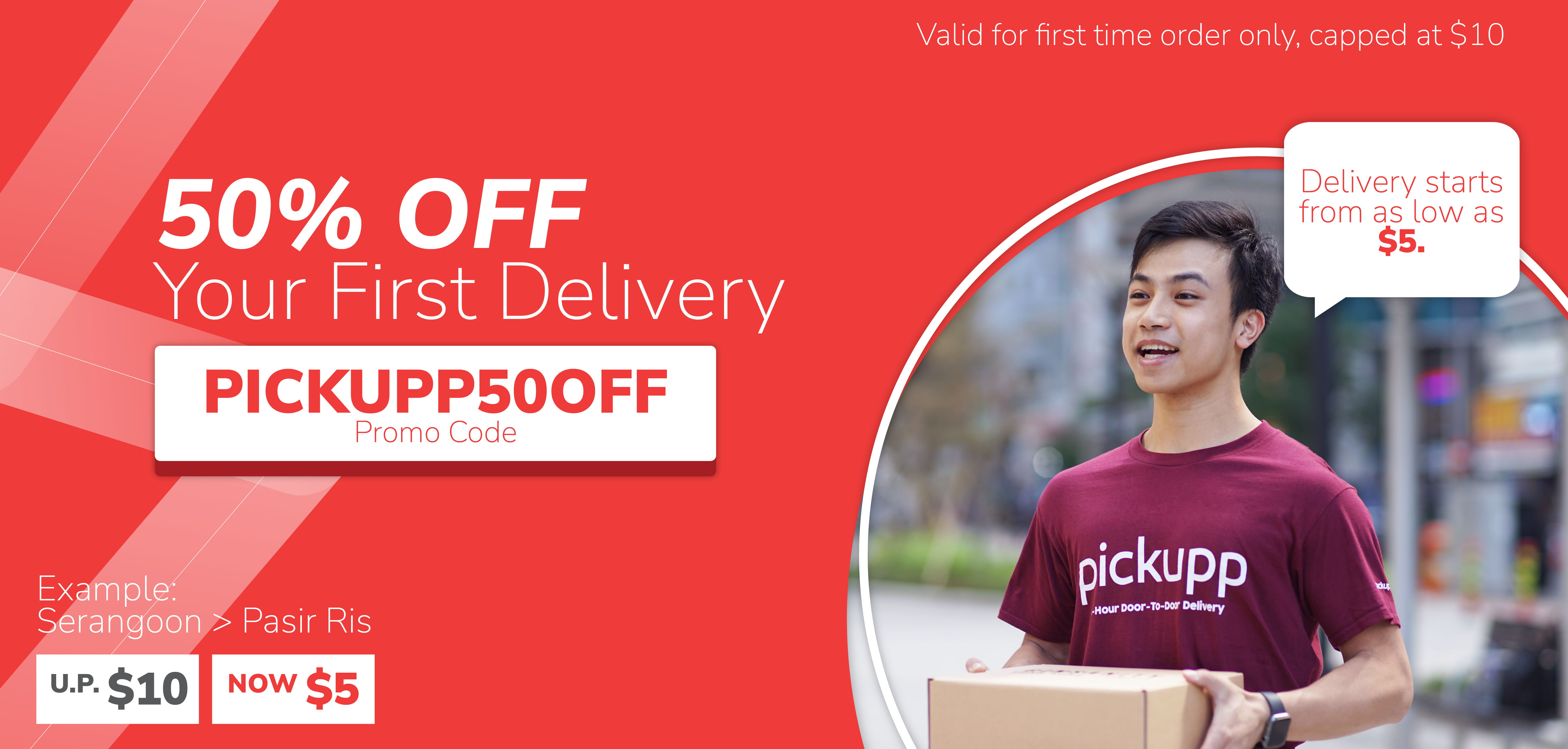 Pickupp | Express, Same Day and Next Day Delivery Company in Singapore