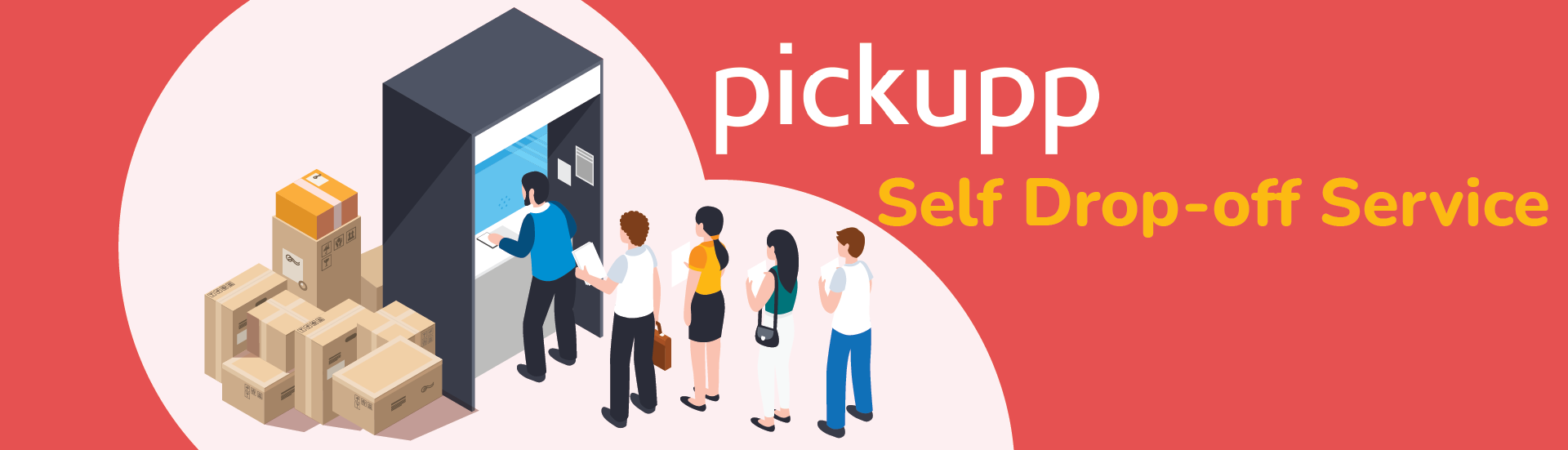 【Latest news】Pickupp Self Drop-off Service is now available!